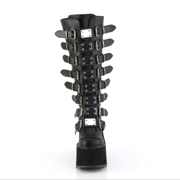 Demonia | Shoes | Demonia Swing 85 Sz 8 Boots Platform Buckle Straps ...